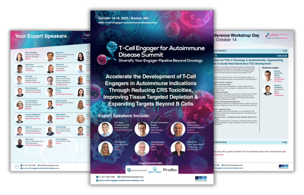 2nd T-Cell Engager for Autoimmune Disease Summit